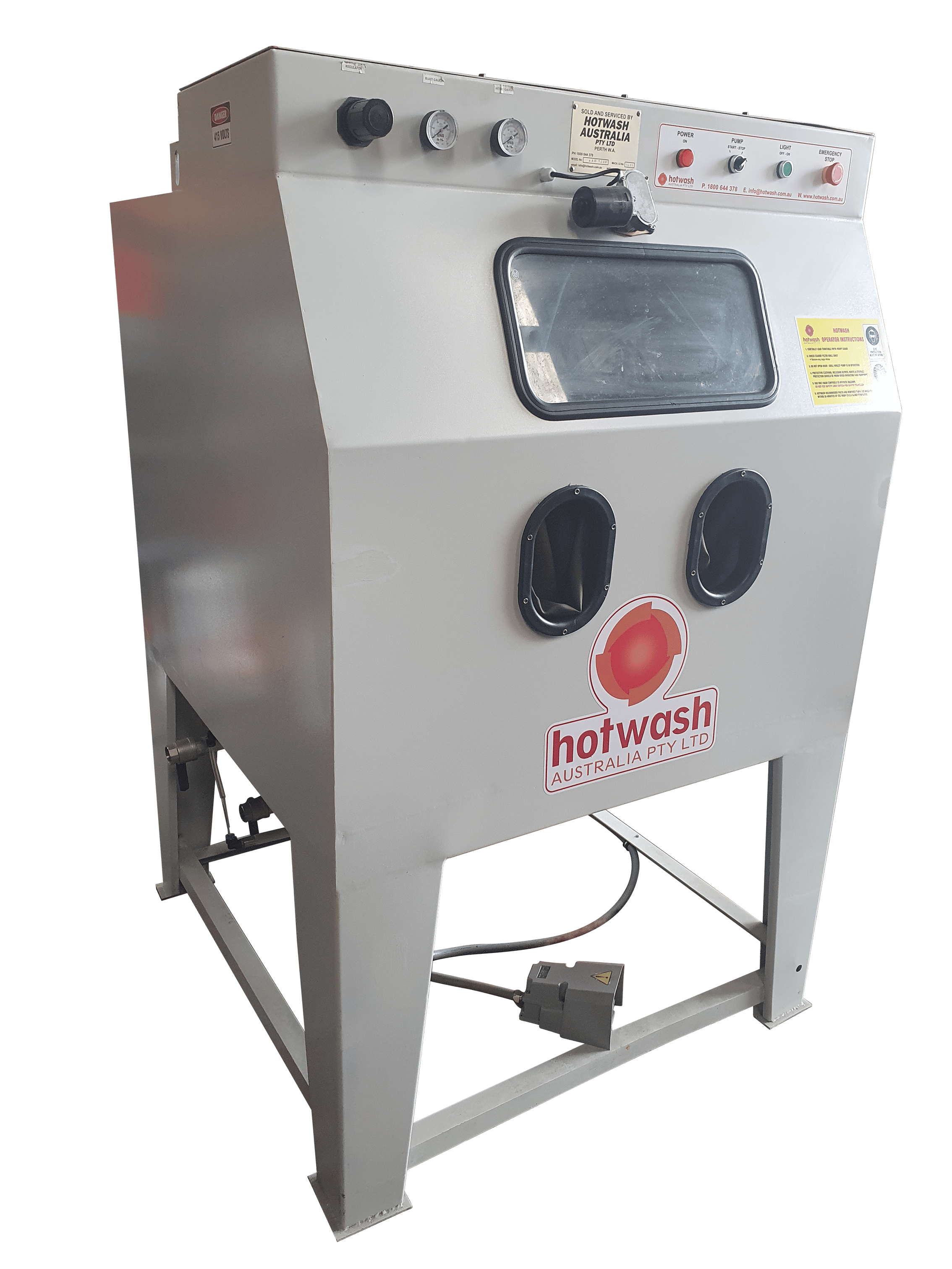 Wet Abrasive Blasters Parts Washer Machines | Hotwash Australia